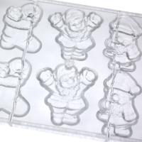 China Handmade 3D Special Shape Polycarbonate 3d Chocolate Bar Mold for Kitchen and Restaurant for sale