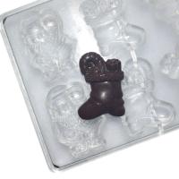 China Handmade 3D Special Shape Polycarbonate 3d Chocolate Bar Mold for Kitchen and Restaurant for sale