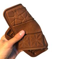 China MHC Dubai Chocolate Mold Deep Kit Large Baking Cake Moulds Pistachio 3d Custom Silicone Dubai Chocolate Mold for sale