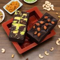 China MHC Chocolate Molud Bar Thick Silicone Cake Tools Chocolate Bar Molds Deep for sale