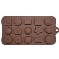 China MHC Food Grade Christmas Style 3D Silicone Chocolate Mold Wholesale Bpa Free for sale