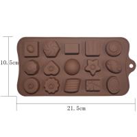China MHC Food Grade Christmas Style 3D Silicone Chocolate Mold Wholesale Bpa Free for sale