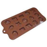 China MHC Food Grade Christmas Style 3D Silicone Chocolate Mold Wholesale Bpa Free for sale