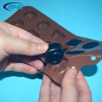 China MHC Food Grade Christmas Style 3D Silicone Chocolate Mold Wholesale Bpa Free for sale