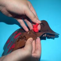 China MHC Manufacture Food Grade Silicone Chocolate Molds Cute Animal Design Duck Bear Rabbit for sale