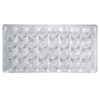 China Stocked MHC Polycarbonate Rose Flower Shaped Chocolate Molds FDA Approved for sale