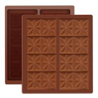 China MHC Custom Deep Small Dubai Chocolate Silicone Mould , Dubai Chocolate Bar Silicone Mould for sale