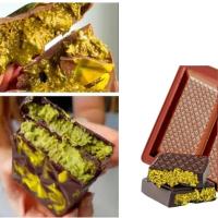 China MHC Plastic Christmas Chocolate Molds For Geometric Big Bar Deep Dubai Chocolate Bar Molds for sale