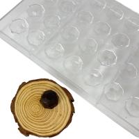 China MHC Hard Plastic Small Chocolate Pastry Mold Bpa Free Food Grade Silicone for sale