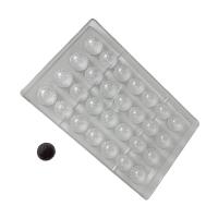 China MHC Silicone Chocolate Molds High Quality Food Grade Hard Plastic Small Chocolate Pastry Mold for sale