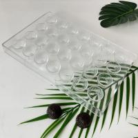 China MHC Silicone Chocolate Molds High Quality Food Grade Hard Plastic Small Chocolate Pastry Mold for sale