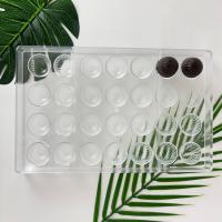 China MHC Silicone Chocolate Molds High Quality Food Grade Hard Plastic Small Chocolate Pastry Mold for sale