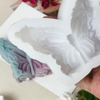 China MHC Wholesale Butterfly Silicone Molds Dishwasher Safe Whelk Candle Holder Mold for sale