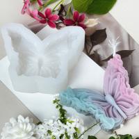 China MHC Wholesale Butterfly Silicone Molds Dishwasher Safe Whelk Candle Holder Mold for sale