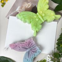 China MHC Wholesale Butterfly Silicone Molds Dishwasher Safe Whelk Candle Holder Mold for sale