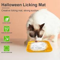 China MHC Silicone Pet Slow Feeder Bowl Pet Cat Dog Bowl Household Anti-Choking Slow Mat Lick Mat for Pet Bathing Training for sale
