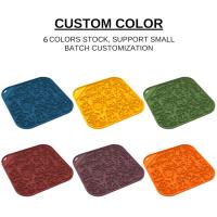 China MHC Silicone Pet Slow Feeder Bowl Pet Cat Dog Bowl Household Anti-Choking Slow Mat Lick Mat for Pet Bathing Training for sale