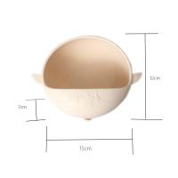 China Silicone Suction Cup Baby Bowl With Suction For Kids, Silicone Bowl, Durable, Oval Baby Bowl, Food Grade, Safe, Dishwasher Safe for sale