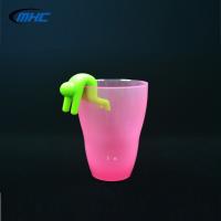 China Shatterproof Silicone High Transparent Cup Food-Grade Color Liquid Frozen Wine Glass Beverage Wine Glass Water-Cooled Cup for sale