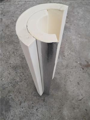 China Custom Length Fire Retardant Polyisocyanurate Foam Pipe Insulation Moisture Resistance for sale