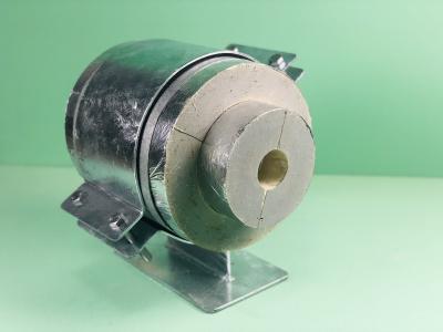 China LPG Distribution HDPIR Pipe Insulation Supports With Single Vertical Plate for sale