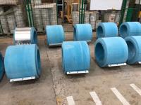 China 250K Pipeline Supports HD PIR Natural Gas Pipe Supports 100mm Insulation Thickness for sale