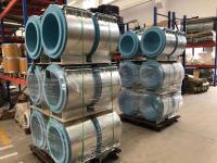 China 250K Pipeline Supports HD PIR Natural Gas Pipe Supports 100mm Insulation Thickness for sale
