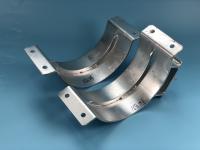 China Single Outer Retaining Ring Galvanised Pipe Clamp Fittings For Pipe Support for sale