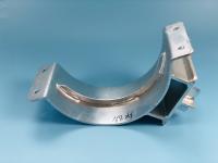 China Single Outer Retaining Ring Galvanised Pipe Clamp Fittings For Pipe Support for sale