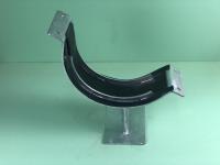 China Galvanized Carbon Steel Pipe Clamps With Two Outer Retaining Rings for sale