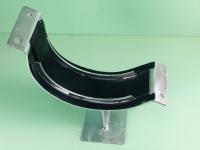 China Galvanized Carbon Steel Pipe Clamps With Two Outer Retaining Rings for sale
