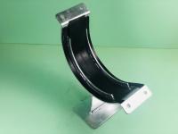 China Galvanized Carbon Steel Pipe Clamps With Two Outer Retaining Rings for sale