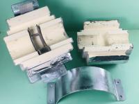 China Carbon Steel HD PIR Fixed Pipe Insulation Supports For Nitrogen Distribution for sale