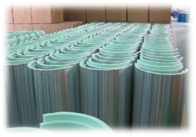 China Green Color PIR Polyisocyanurate Rigid Foam Insulation Board Custom Size for sale