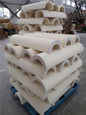China Industrial PIR Foam Pipe Insulation Polyisocyanurate Pipework Insulation UV Resistance for sale