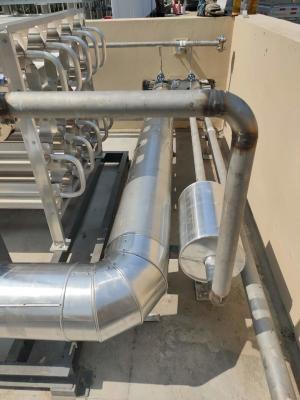 China Rigid Polyiso Pipe Insulation With Metal Covering For Industrial Commercial for sale