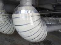 China Rigid Polyiso Pipe Insulation With Metal Covering For Industrial Commercial for sale