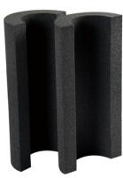 China 120-160 kg/m3 Black Cellular Glass Board Insulation Foam Glass Thermal Insulation for sale