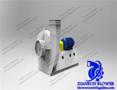 China Industrial Centrifugal Radial Fan Offering Wide Pressure Range And High Air Flow Volume For In Cement Chemical Processing And Cooling Systems for sale