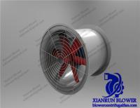 China SS304 Industrial Axial Exhaust Fan with 150°C Operating Temperature and High Pressure Performance for sale