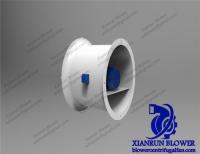 China SS304 Industrial Axial Exhaust Fan with 150°C Operating Temperature and High Pressure Performance for sale