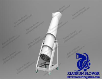 China Cement Kiln Industrial Axial Fan Low Noise High Efficiency ISO 9001 Certified for Material Transport and Cooling for sale