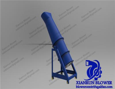 China Industrial Cylinder DC Axial Cooling Fan 300-800mm Impeller 43,940 m³/h Air Flow for Cement Kiln Systems for sale
