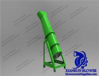 China Industrial Cylinder DC Axial Cooling Fan 300-800mm Impeller 43,940 m³/h Air Flow for Cement Kiln Systems for sale