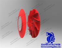 China Q345 Anti-Corrosion Centrifugal Fan Impeller 400-3500mm Diameter with Static/Dynamic Balance for sale