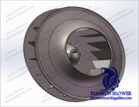 China Stainless Steel Forward Curved Centrifugal Fan Wheel 400-3500mm Diameter with PPS Plastic Options for sale