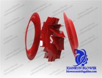 China Corrosion Resistant Centrifugal Fan Impeller Wheel 400-3500mm with Thermal Spray Coating for Industrial Applications for sale