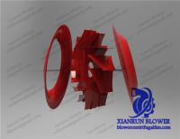 China Backward Curved Centrifugal Fan Impeller Wheel 400-3500mm with Ni-P Alloy Coating HRC50-70 for sale