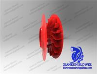 China Backward Curved Centrifugal Fan Impeller Wheel 400-3500mm with Ni-P Alloy Coating HRC50-70 for sale