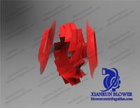China Steel Centrifugal Fan Backward Curved Impeller 400-3500mm Diameter with Anti-Corrosion Coating for sale